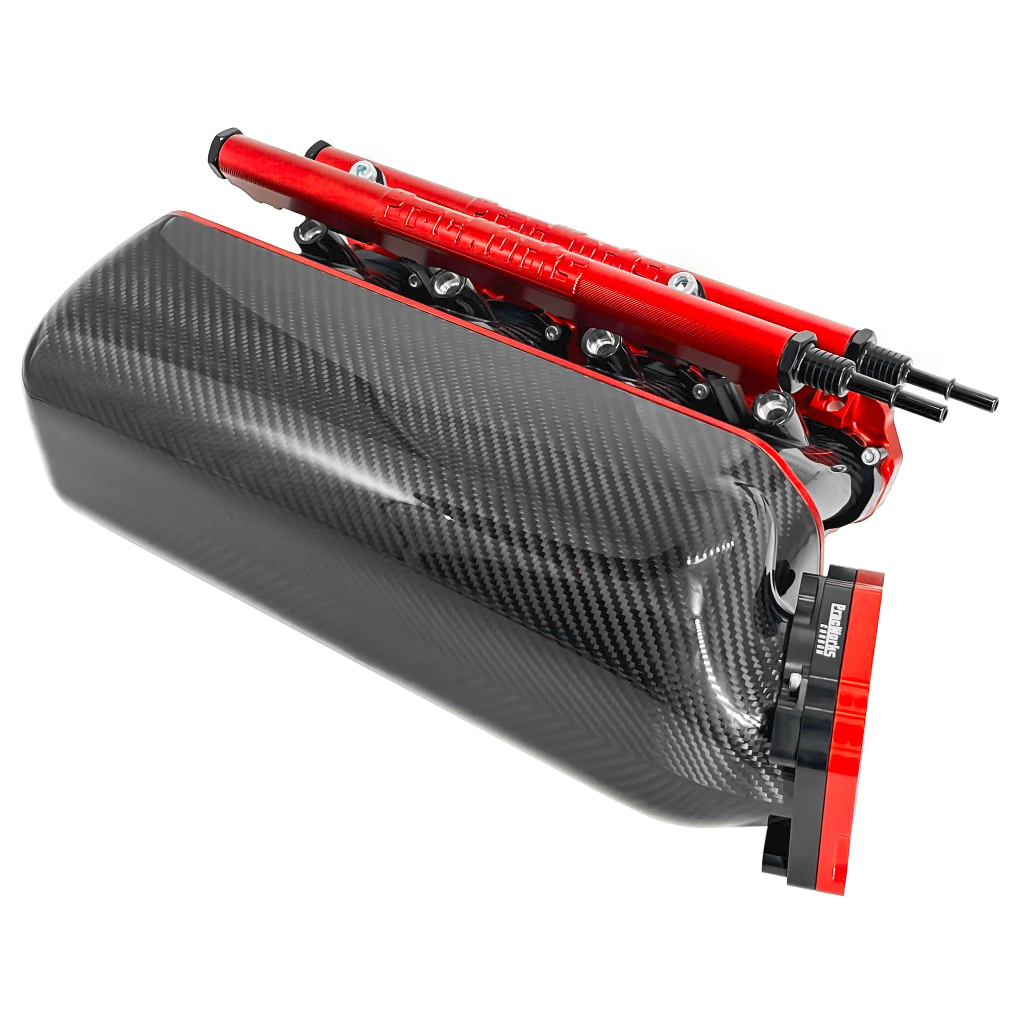 PRACWORKS K-SERIES CARBON FIBER DUAL "8" INJECTOR INTAKE MANIFOLD 20 ...