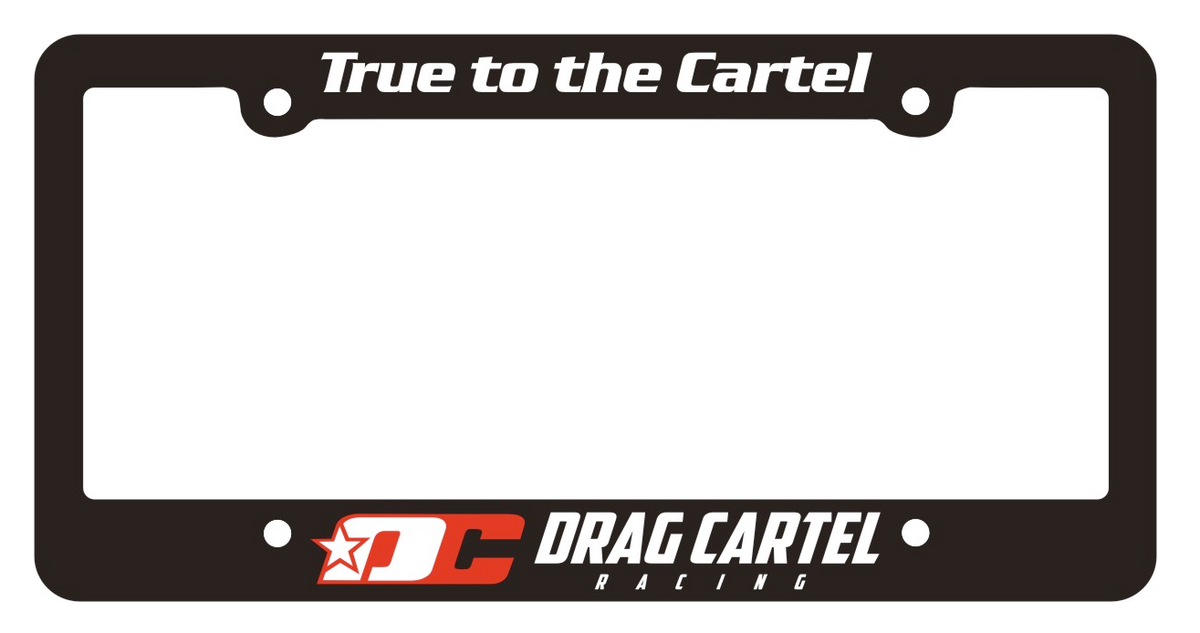 DC LICENSE PLATE FRAME Drag Cartel