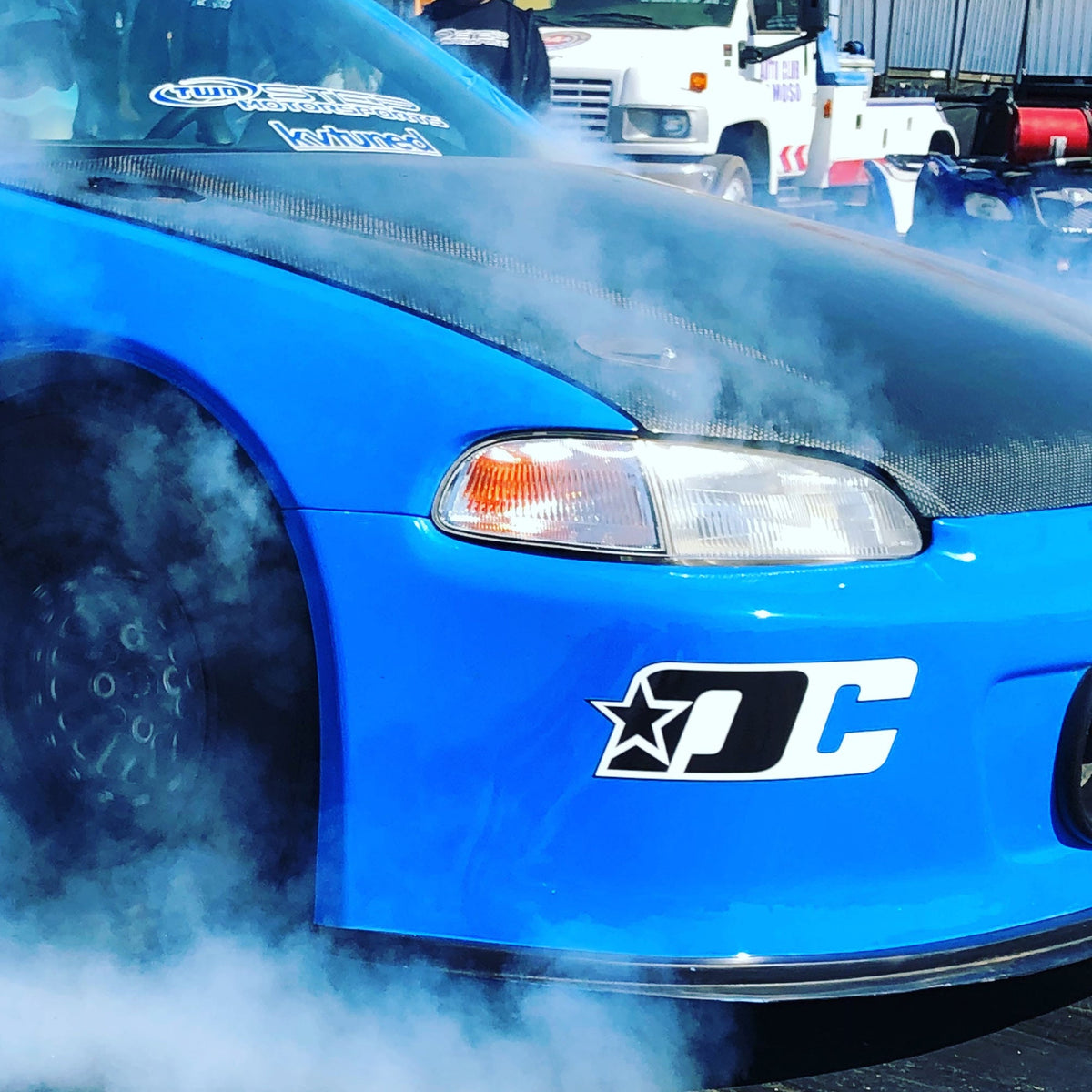 DRAG CARTEL 14'' STICKERS Available in Black & White