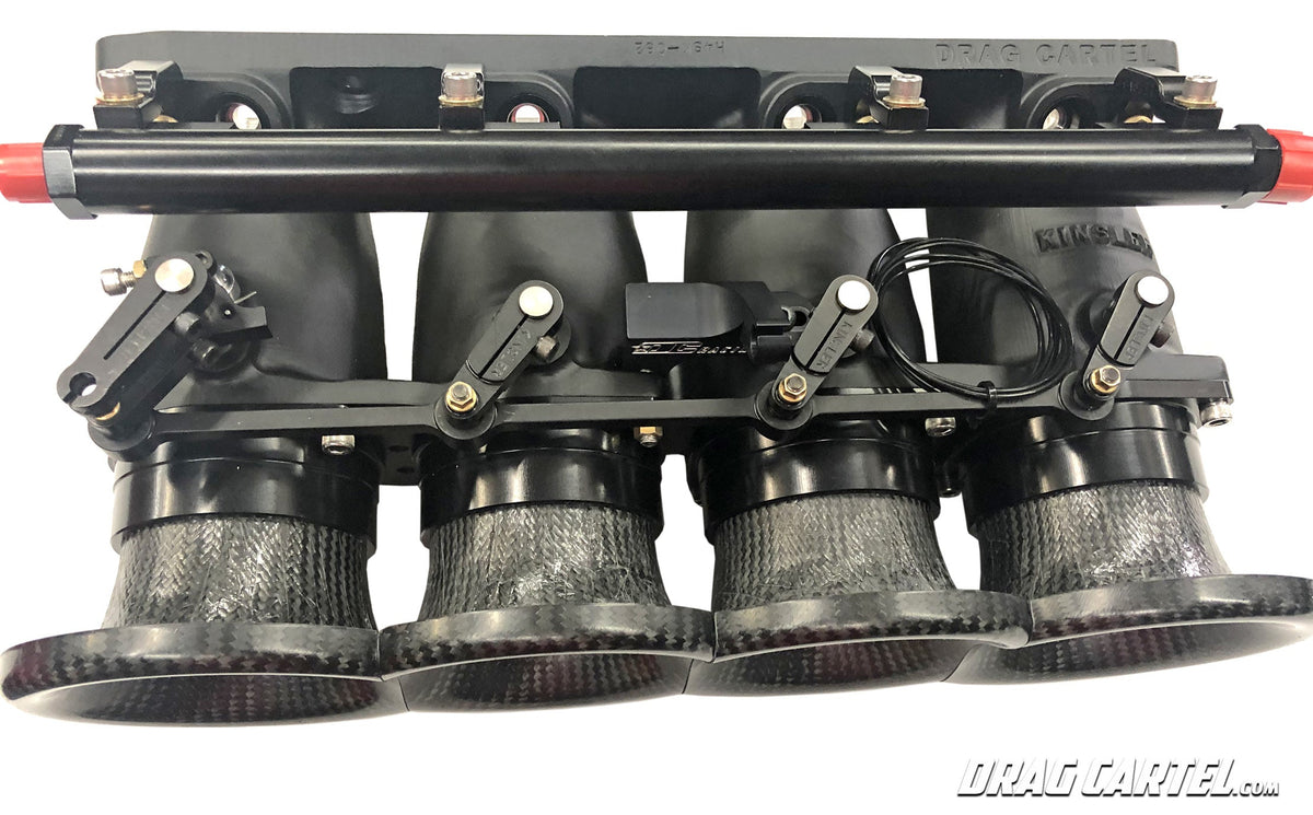 KINSLER 70MM DRAG CARTEL BLACK EDITION ITB KIT